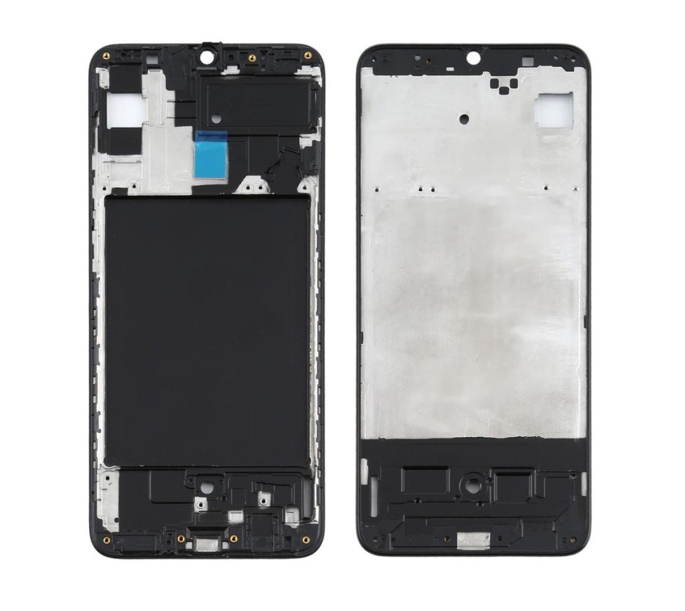 LCD Frame Middle Chassis for Samsung Galaxy A70 - Black by Maxbhi.com
