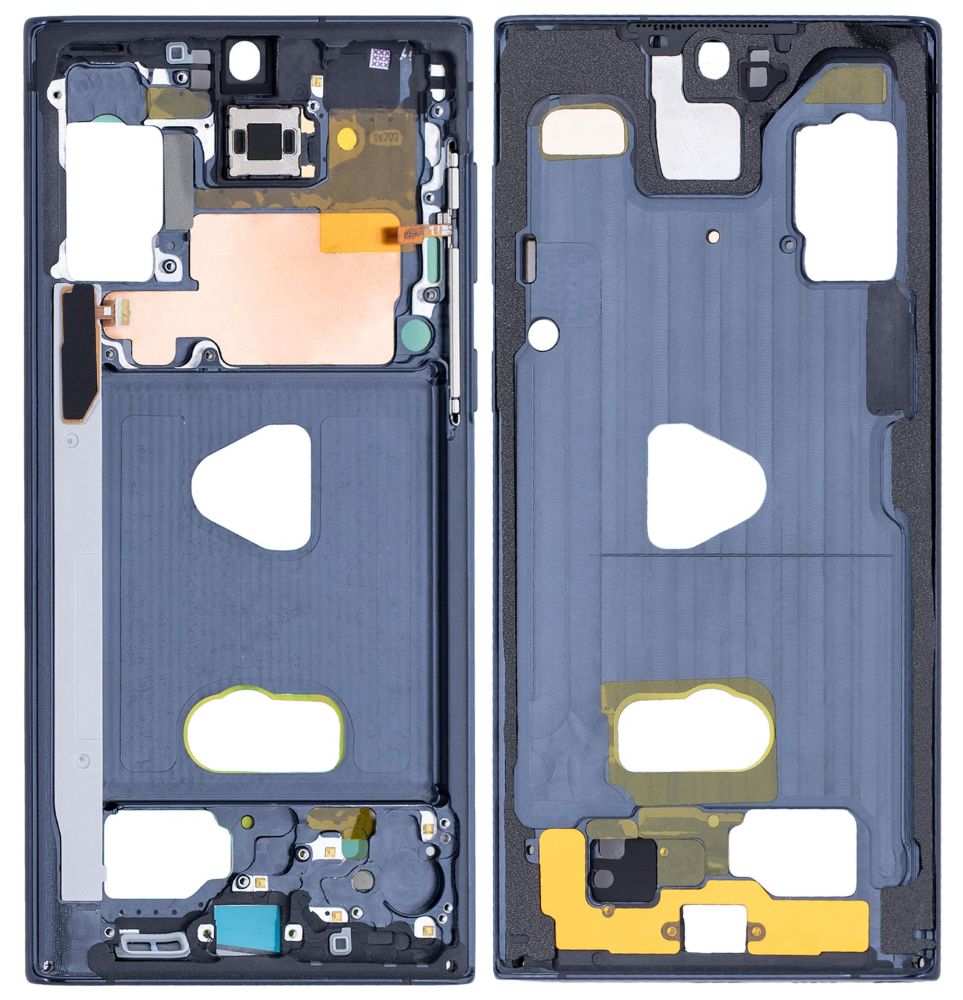 LCD Frame Middle Chassis for Samsung Galaxy Note 10 - Black by Maxbhi.com