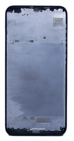 LCD Frame Middle Chassis for Huawei Y7 2019 - Black by Maxbhi.com
