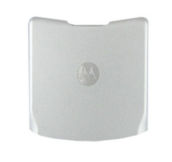 Back Panel Cover for Motorola RAZR V3 - Silver - Maxbhi.com