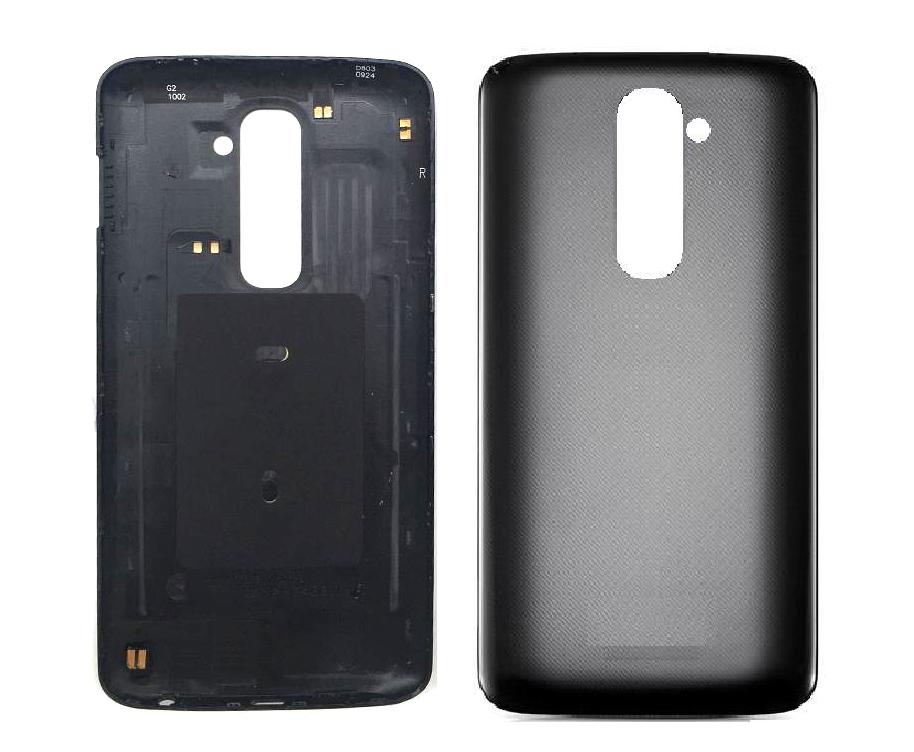 Back Panel Cover for LG G2 D802 - Black - Maxbhi.com