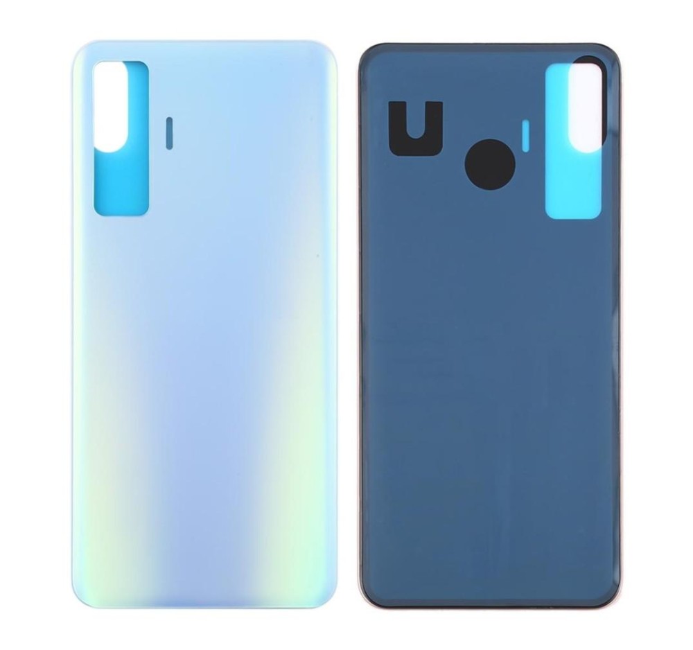 Back Panel Cover for Vivo X50 - White - Maxbhi.com