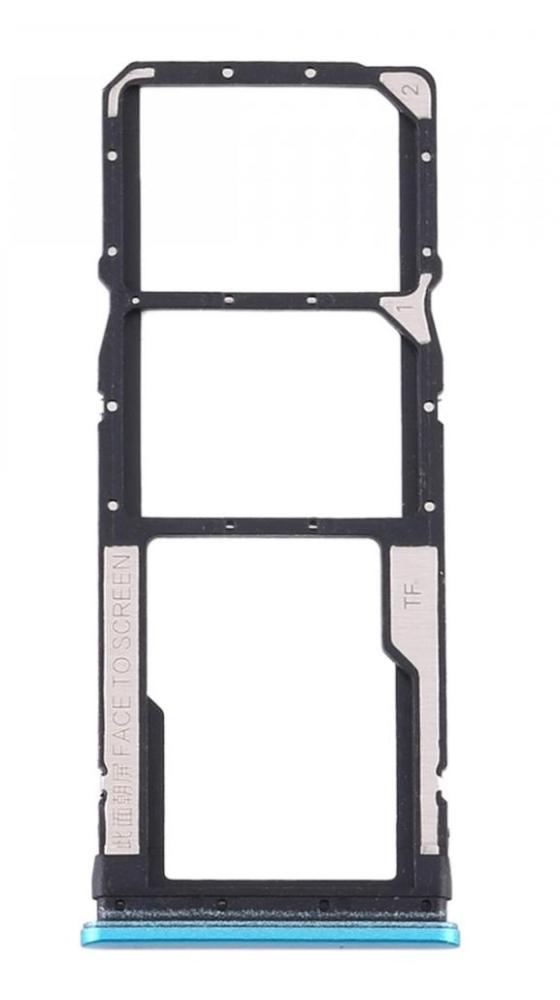 SIM Card Holder Tray for Xiaomi Redmi Note 9 - Green - Maxbhi.com