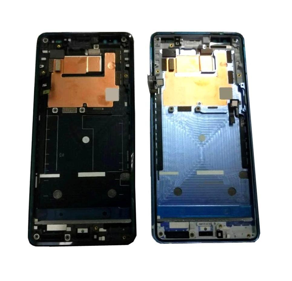 LCD Frame Middle Chassis for HTC U12 Plus - Red by Maxbhi.com