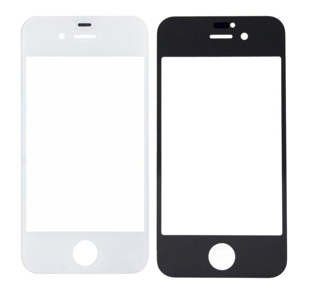 Replacement Front Glass for Apple iPhone 4s - White by Maxbhi.com