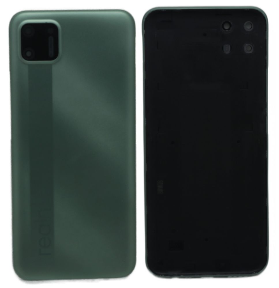 Back Panel Cover for Realme C11 - Green - Maxbhi.com