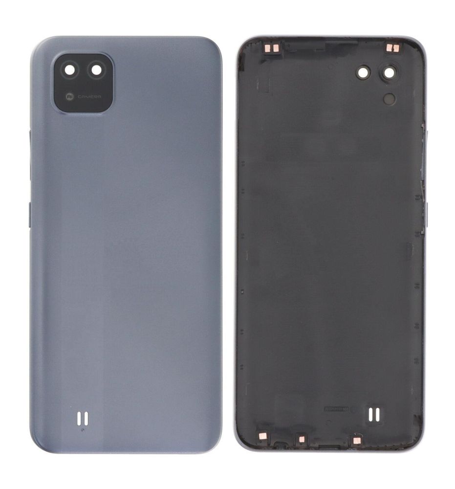Back Panel Cover for Realme C11 - Grey - Maxbhi.com
