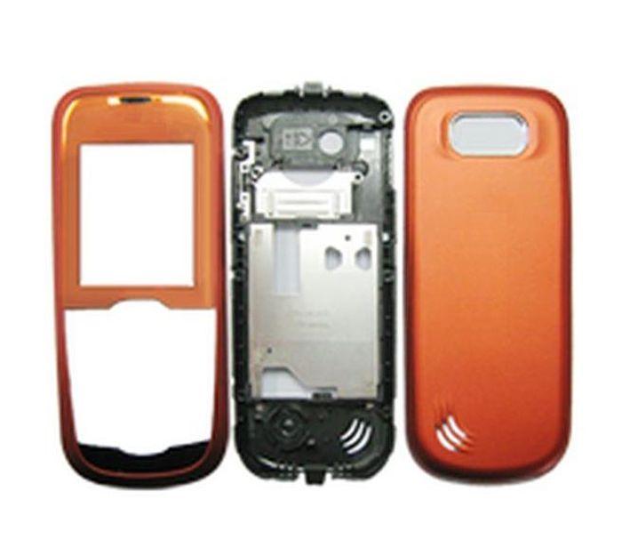Full Body Housing for Nokia 2600 classic - Orange - Maxbhi.com