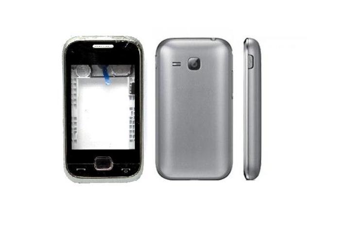 Full Body Housing for Samsung C3312 Duos - Silver - Maxbhi.com