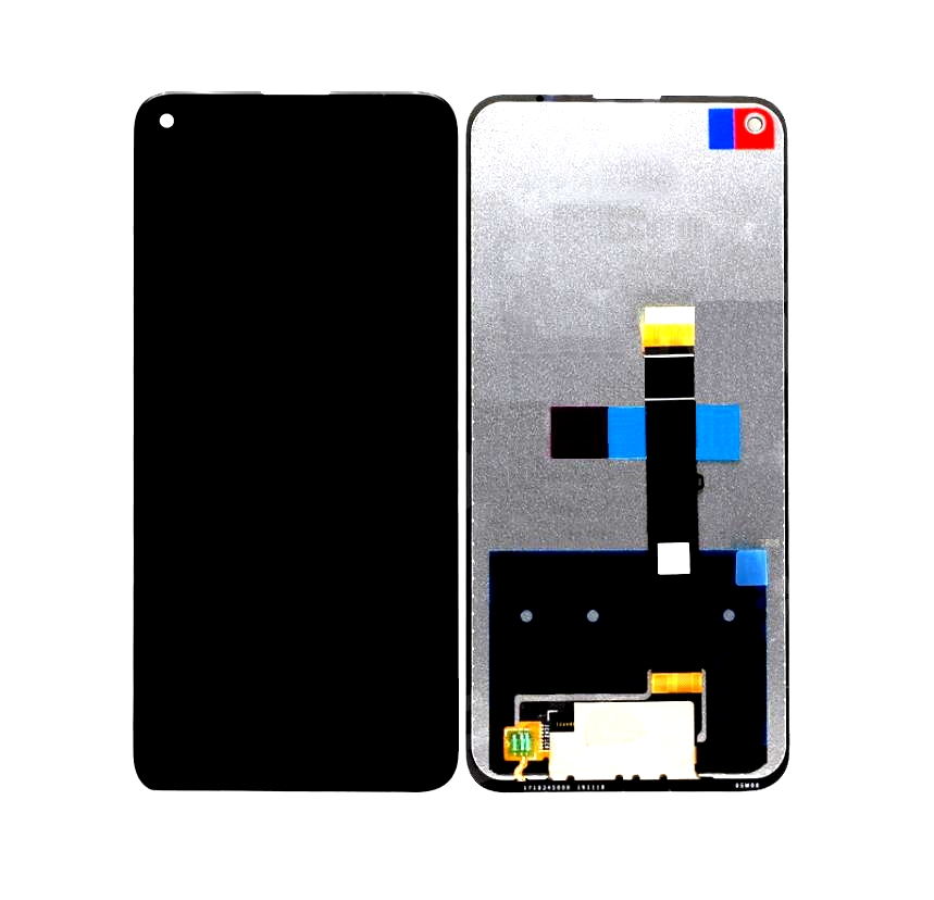 LCD with Touch Screen for LG K61 - Titanium by Maxbhi.com