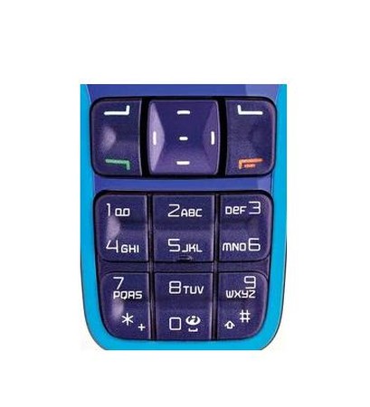 Keypad For Nokia 3220 - Blue - Maxbhi.com
