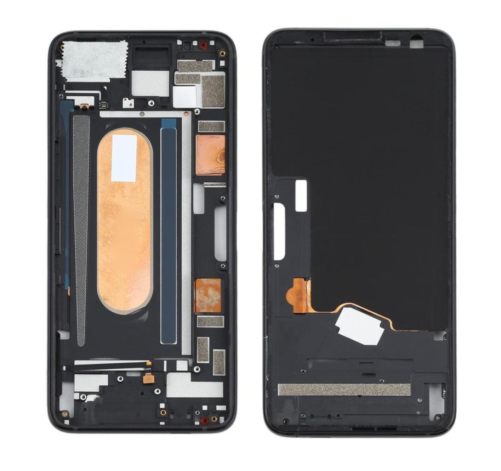 LCD Frame Middle Chassis for Asus ROG Phone 3 - White by Maxbhi.com