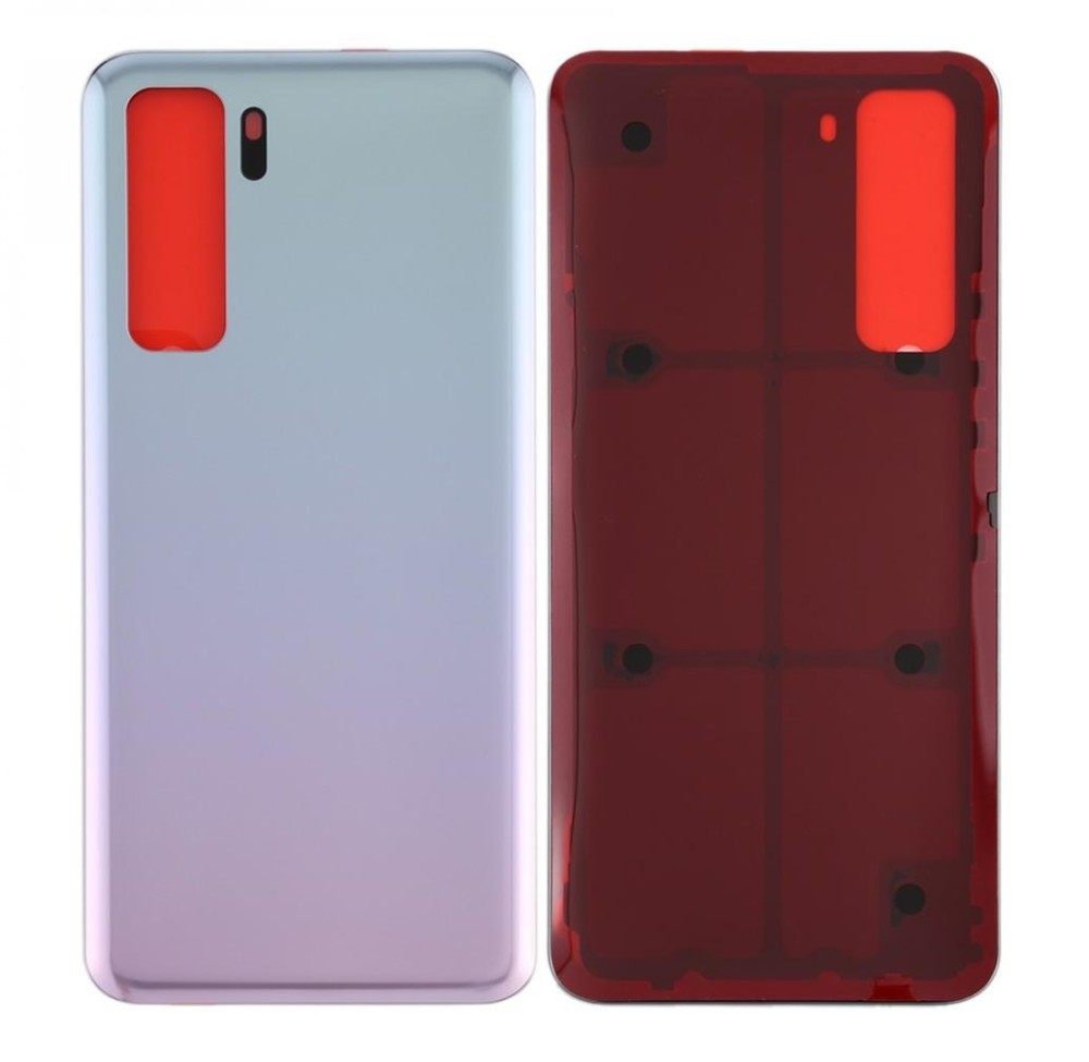 Back Panel Cover for Huawei P40 lite 5G - Silver - Maxbhi.com