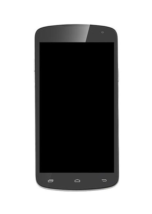 LCD Frame Middle Chassis for XOLO Omega 5.0 - Black by Maxbhi.com