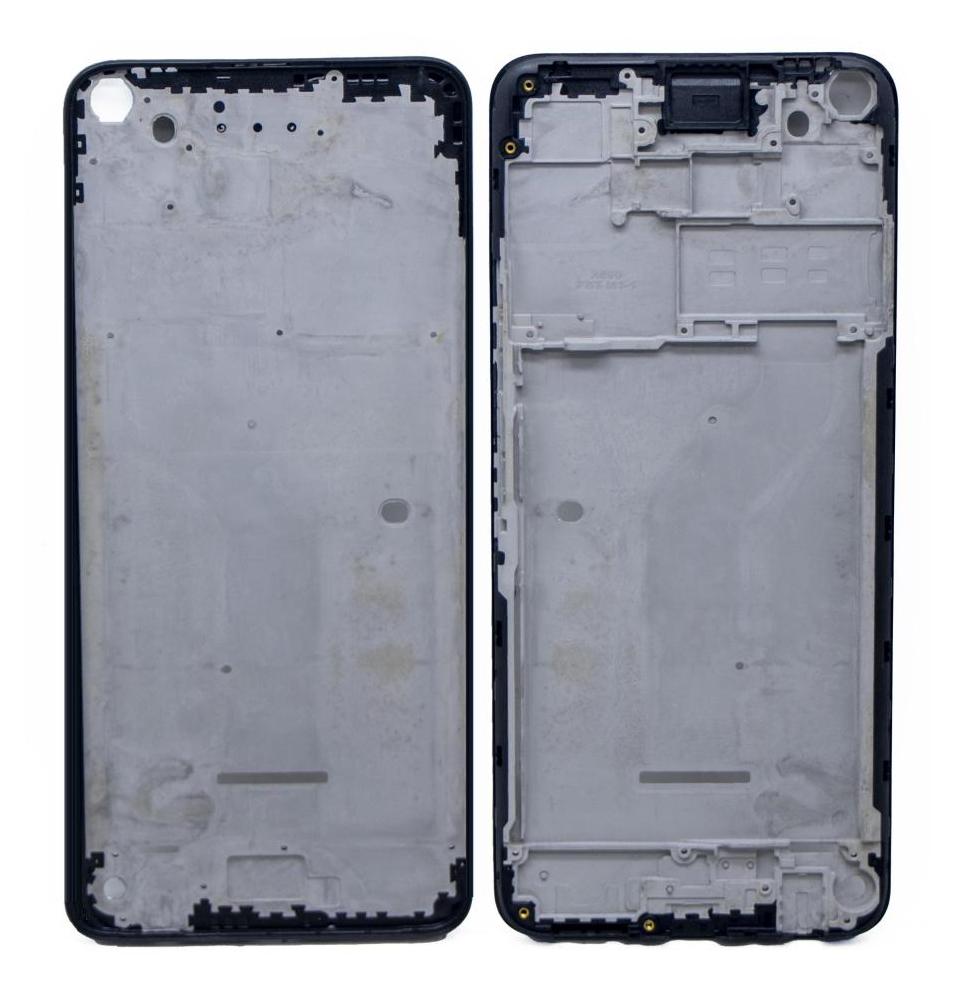 LCD Frame Middle Chassis for Infinix Note 7 - Black by Maxbhi.com