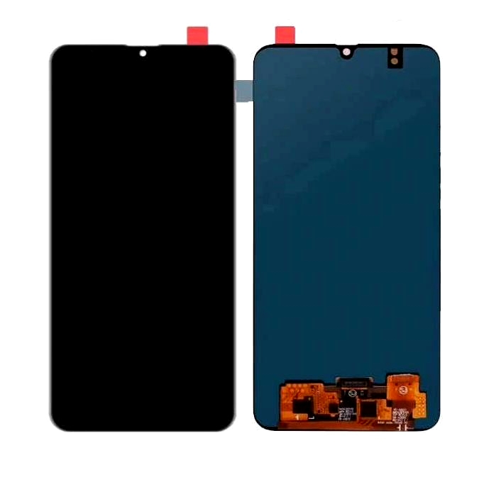 LCD with Touch Screen for Samsung Galaxy A40s - Black by Maxbhi.com