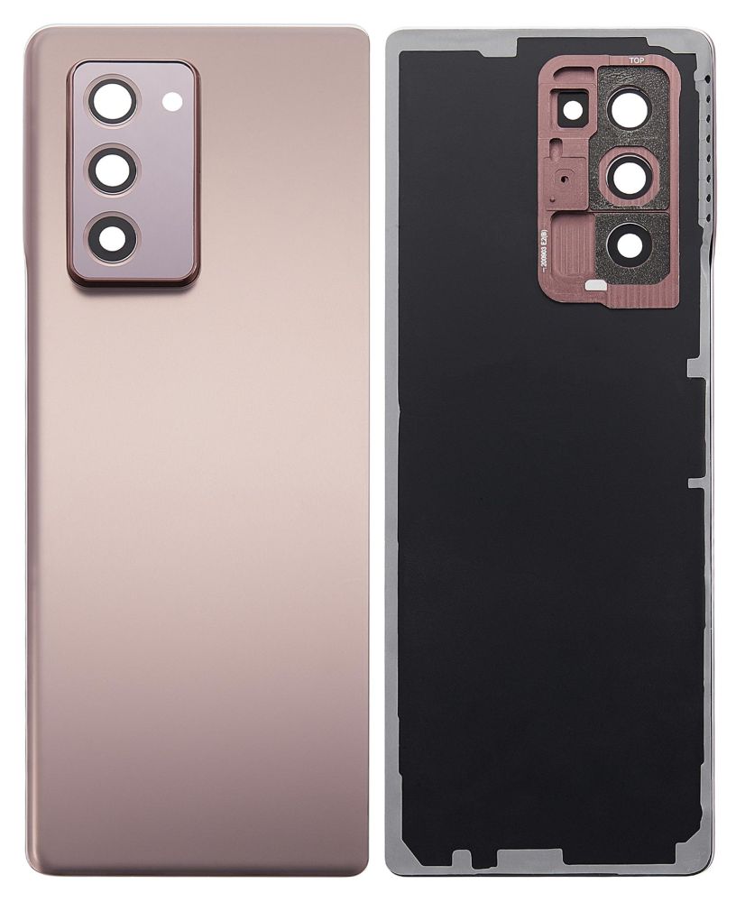 Back Panel Cover for Samsung Galaxy Z Fold 2 - Brown - Maxbhi.com