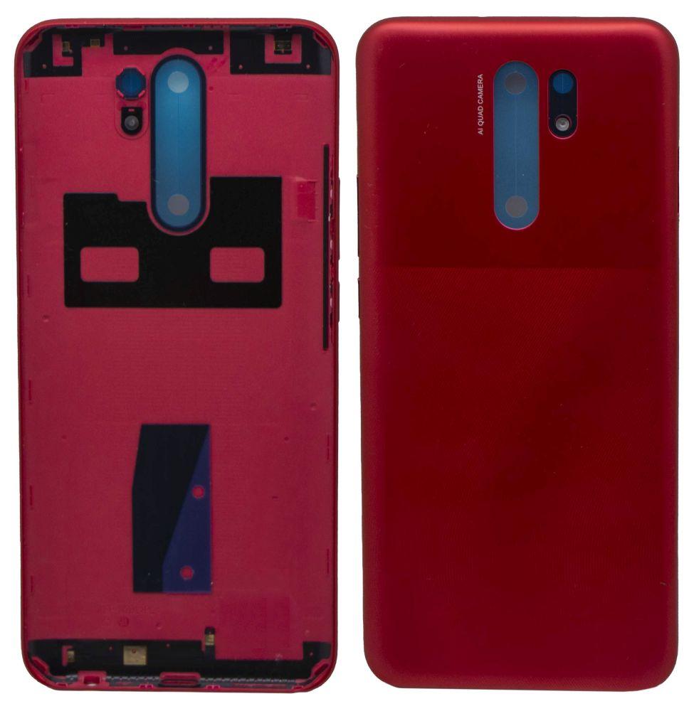 Back Panel Cover for Xiaomi Poco M2 - Red - Maxbhi.com
