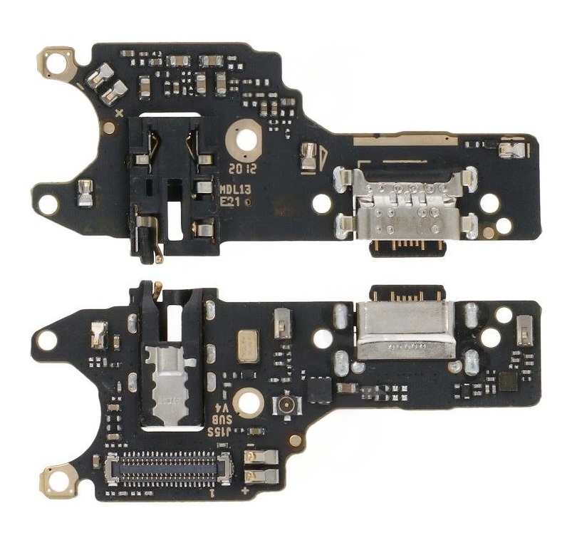 Charging Connector Flex PCB Board for Xiaomi Redmi Note 9 by Maxbhi.com