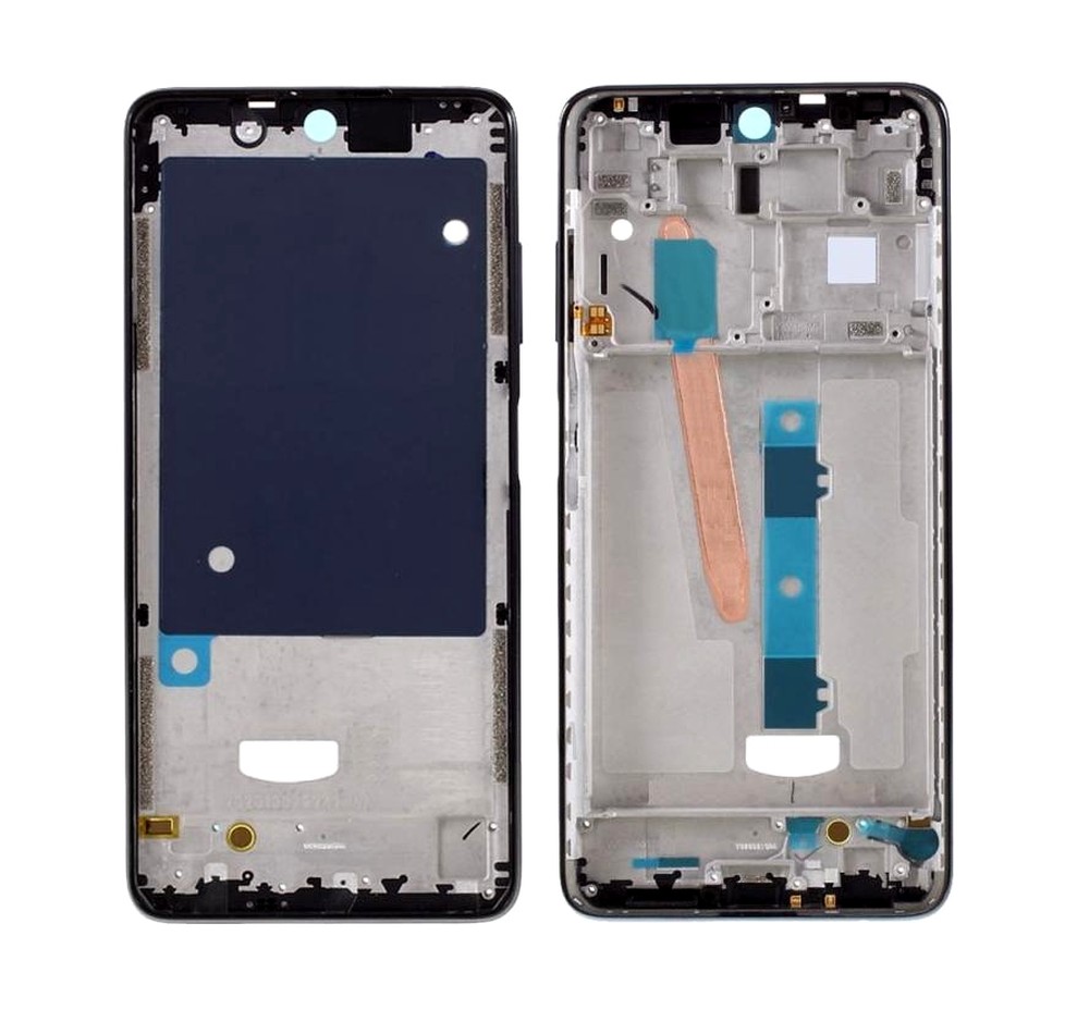 LCD Frame Middle Chassis for Xiaomi Poco X3 - Grey by Maxbhi.com