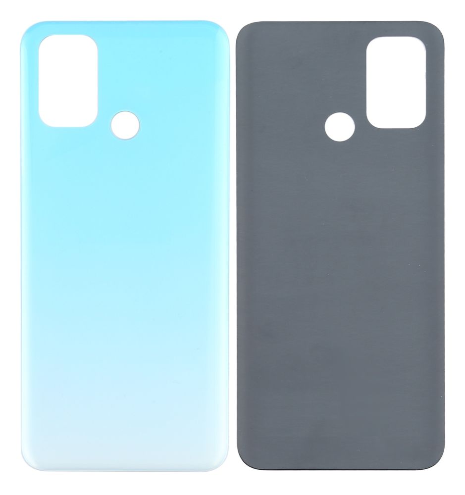 Back Panel Cover for Realme 7i - Blue - Maxbhi.com