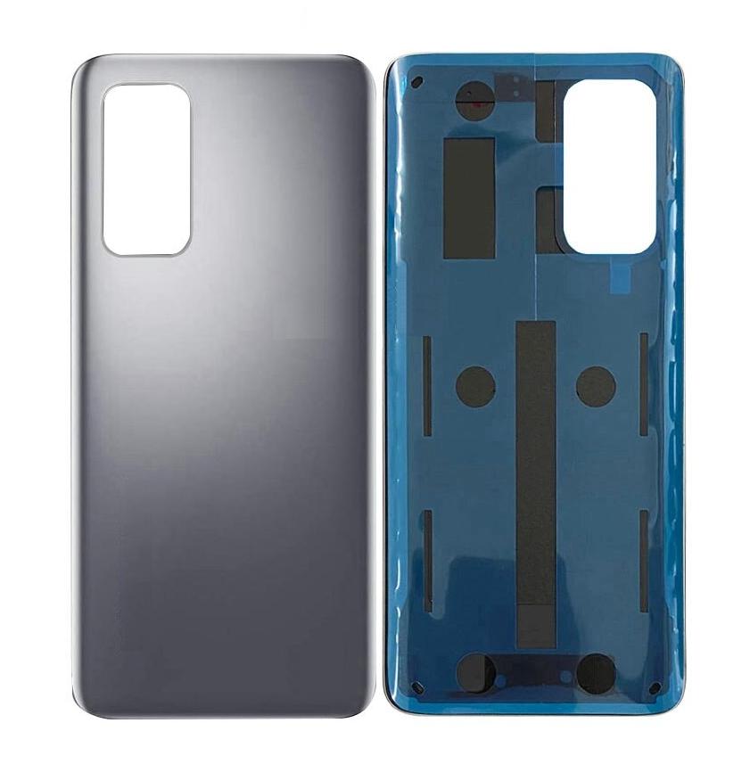 Back Panel Cover for Xiaomi Mi 10T - Silver - Maxbhi.com