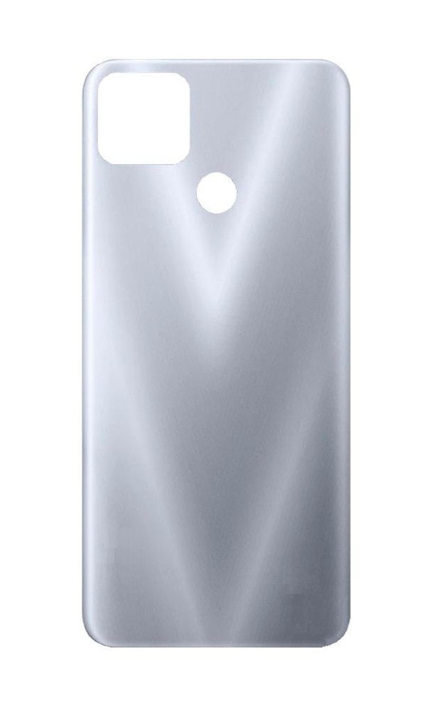 Back Panel Cover for Realme Narzo 20 - Silver - Maxbhi.com