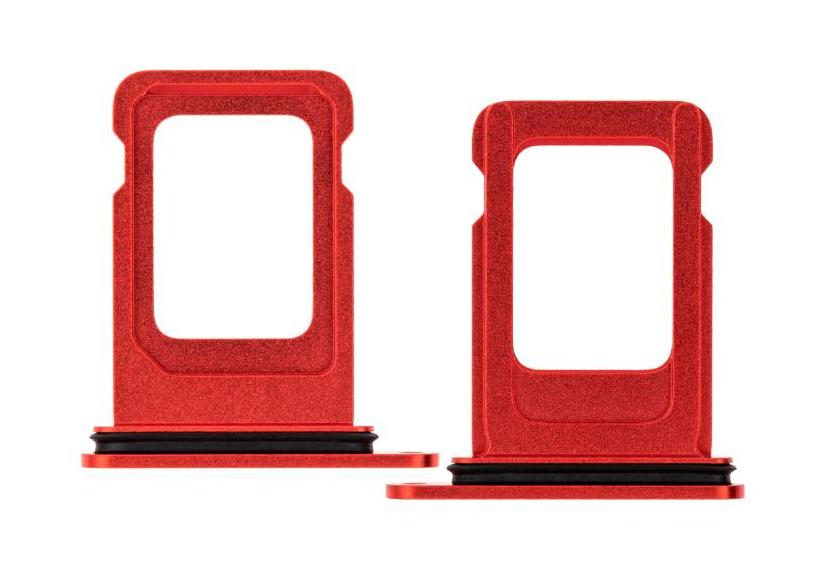 SIM Card Holder Tray for Apple iPhone 12 - Red - Maxbhi.com