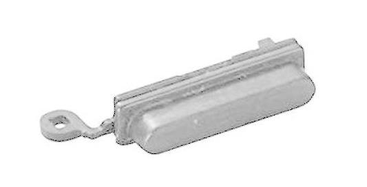 Power Button Outer for Samsung Galaxy Tab 3 10.1 P5220 Red by Maxbhi.com
