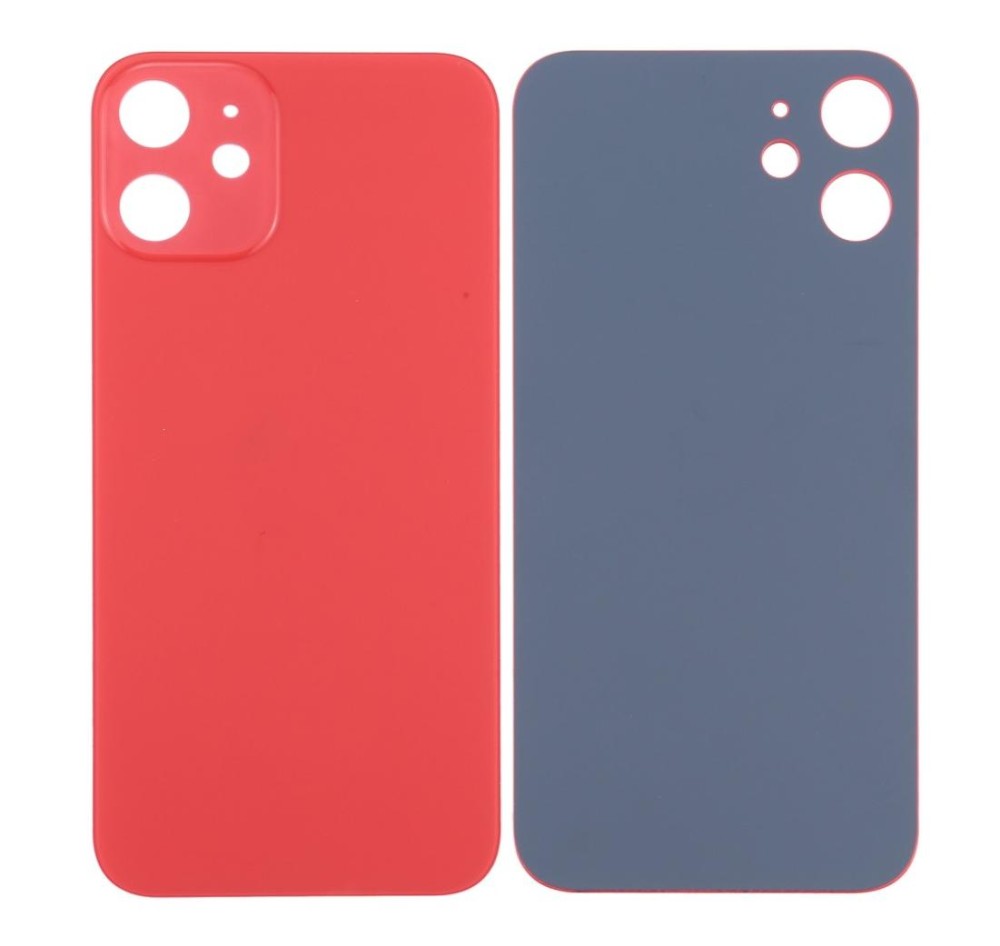 Back Panel Cover for Apple iPhone 12 - Red - Maxbhi.com