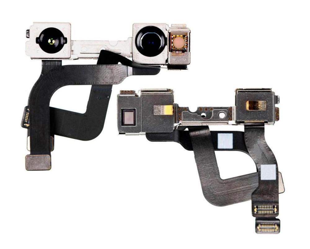 front camera flashing iphone