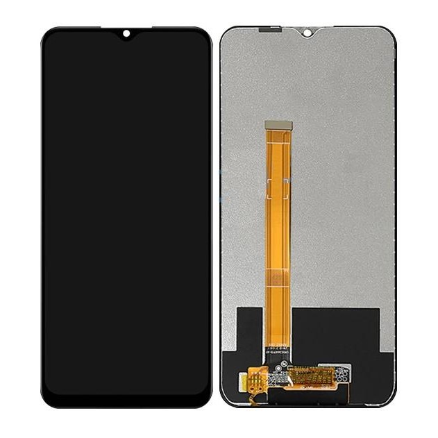 LCD with Touch Screen for Realme C15 Qualcomm Edition - Silver by ...