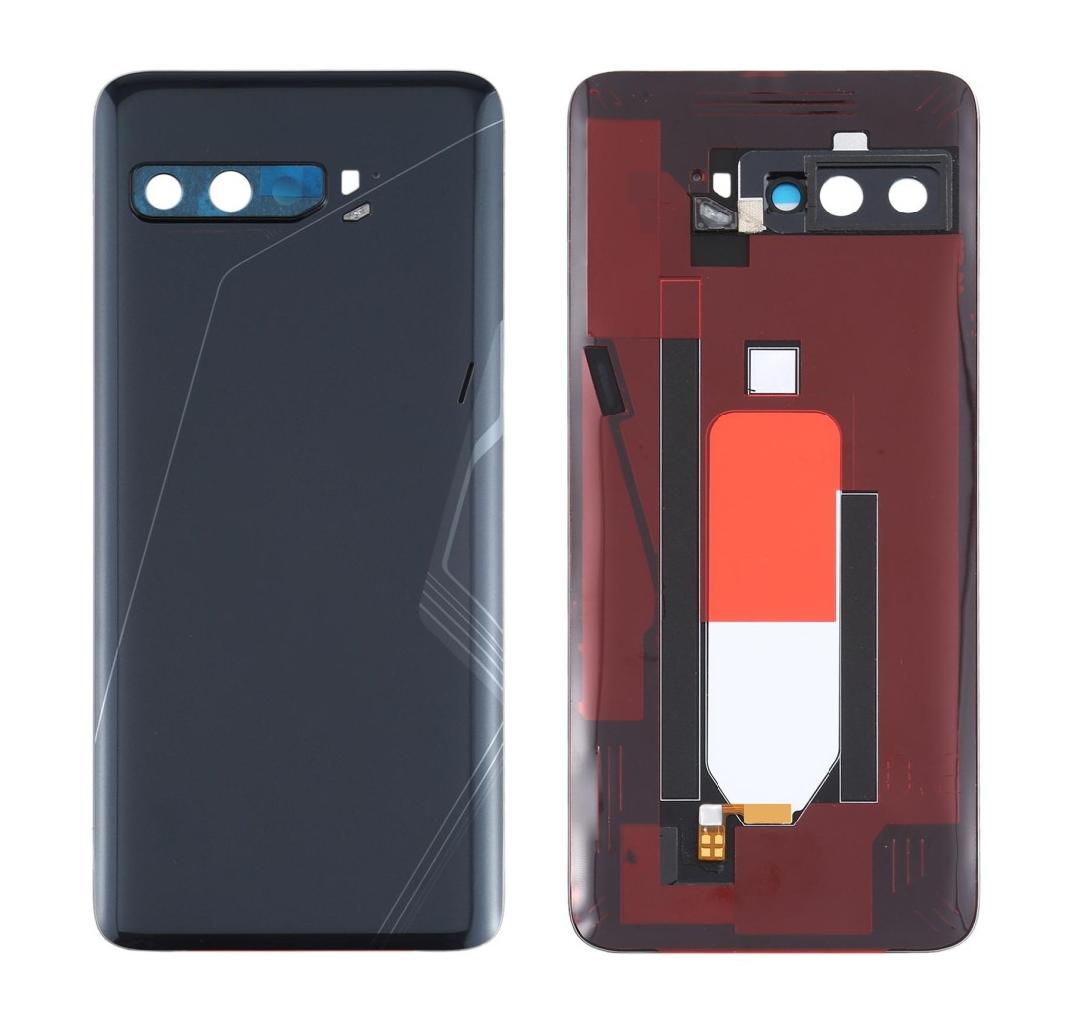 Back Panel Cover for Asus ROG Phone 3 Strix - Black - Maxbhi.com