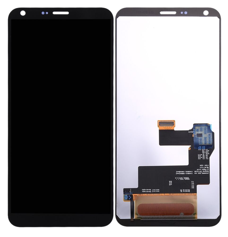 LCD with Touch Screen for LG Q6 Plus - Black by Maxbhi.com