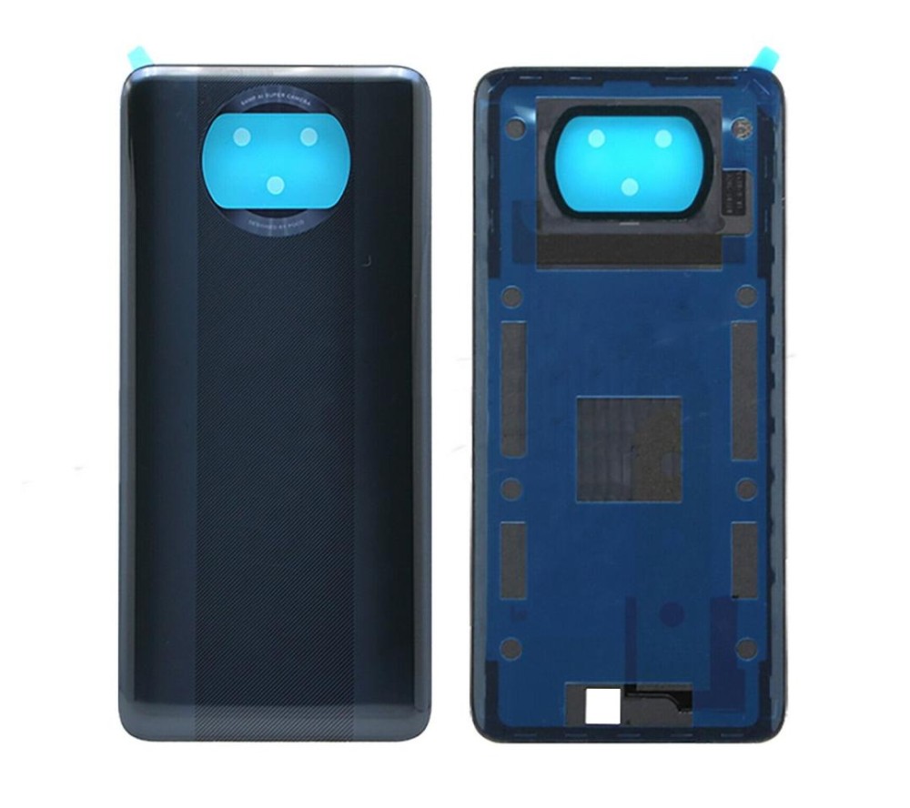 Back Panel Cover for Xiaomi Poco X3 NFC - Black - Maxbhi.com
