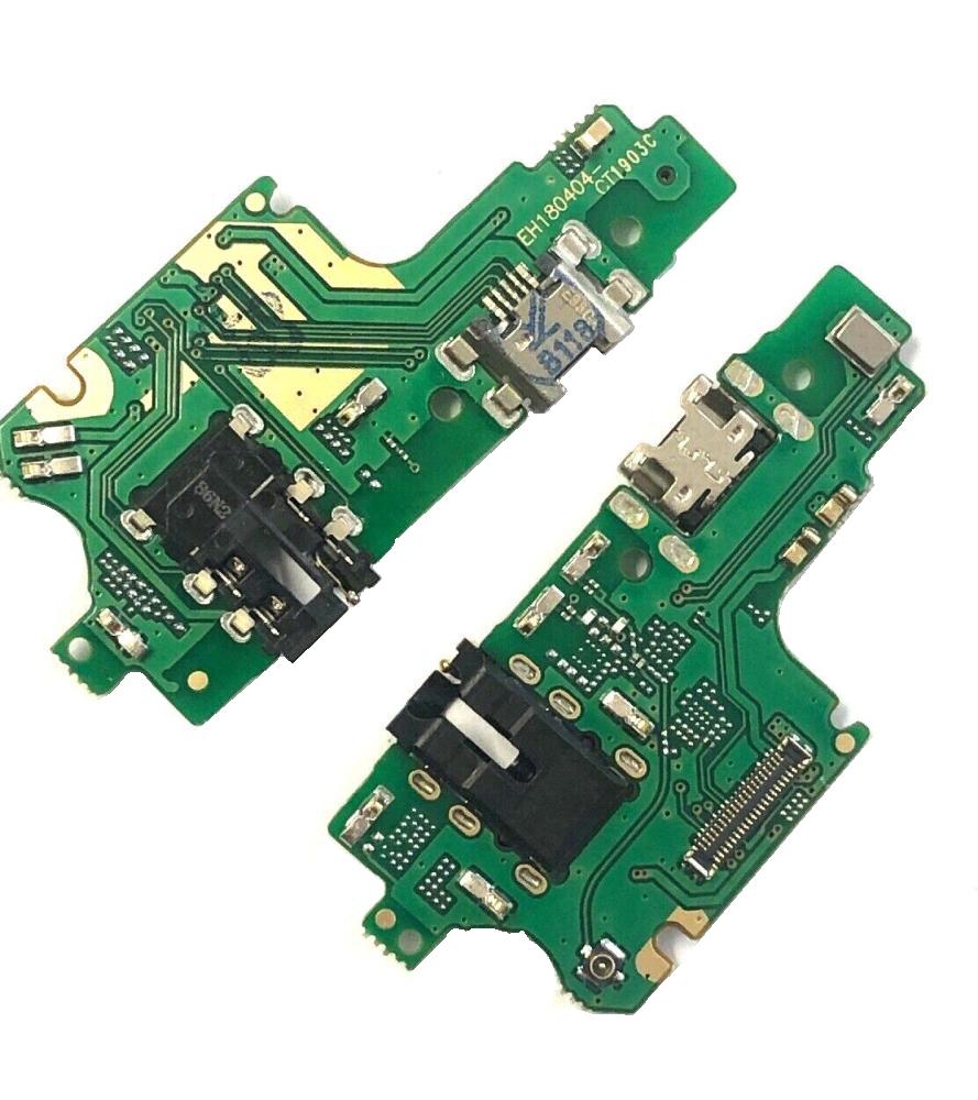Charging Connector Flex PCB Board for Huawei Y7 2018 by Maxbhi.com