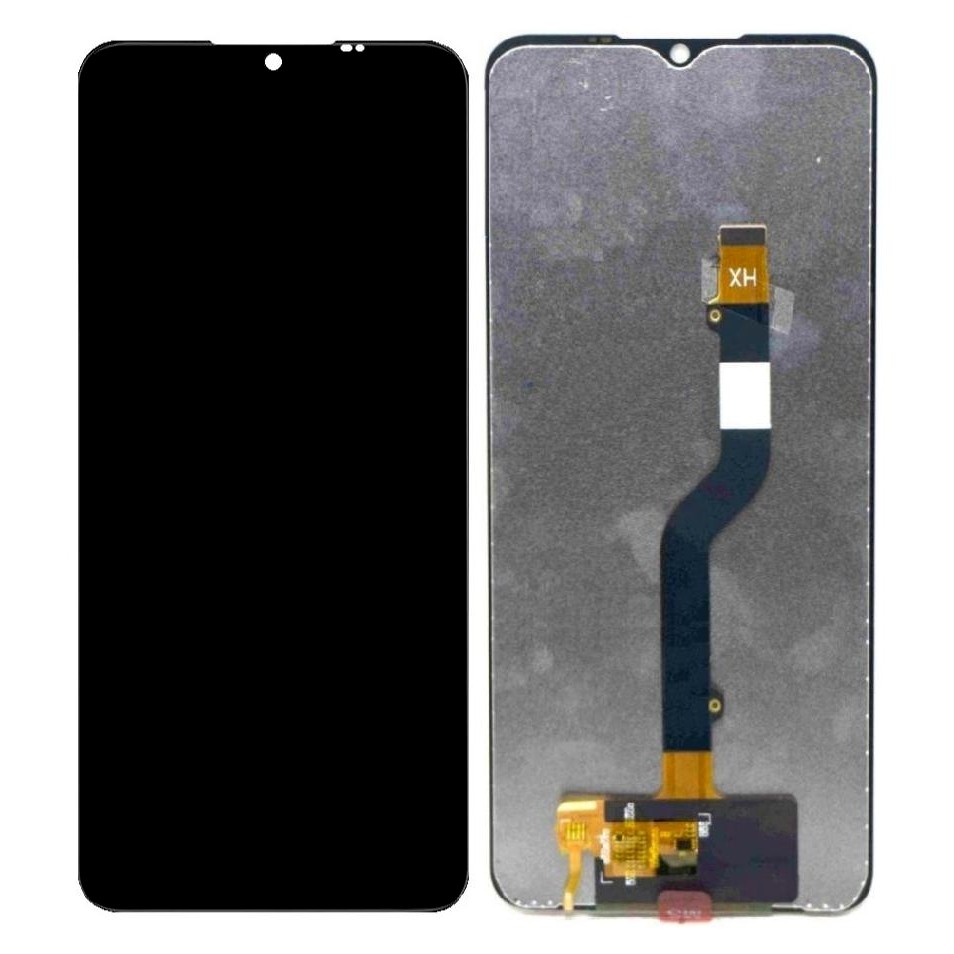 LCD with Touch Screen for Lava Z6 - Black by Maxbhi.com