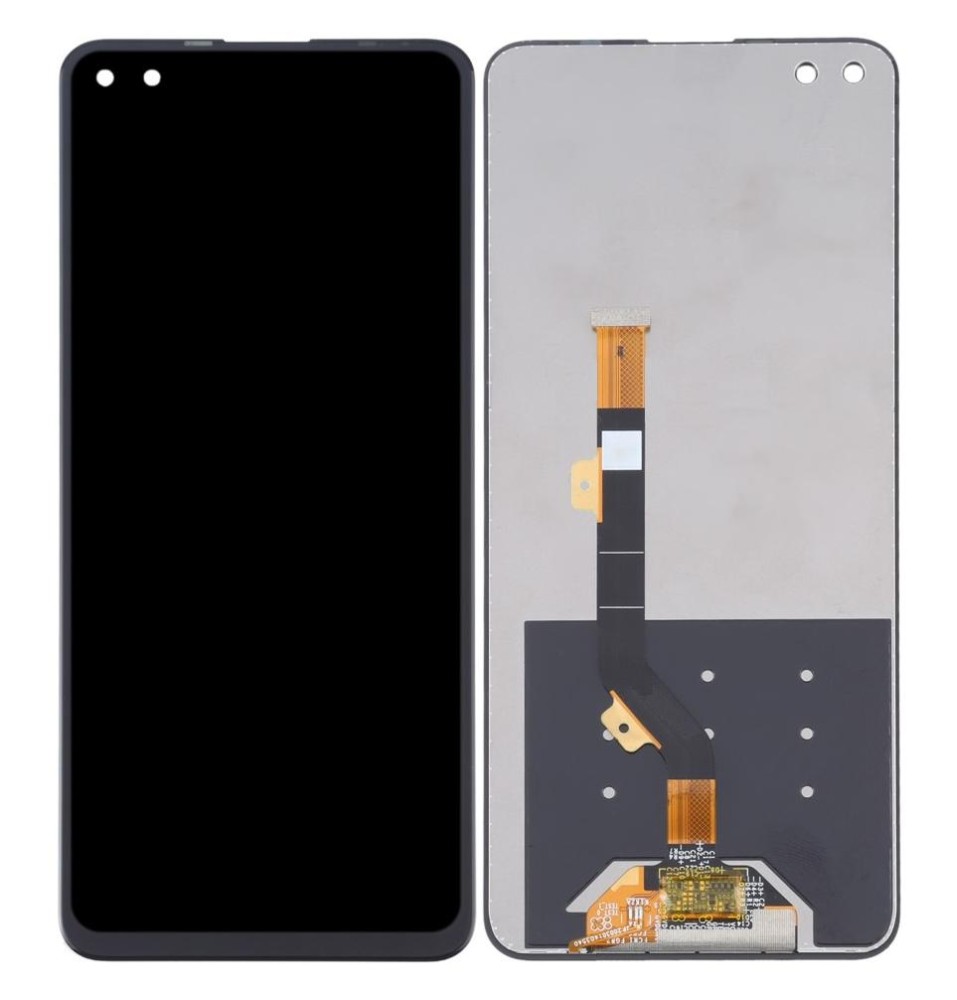 LCD with Touch Screen for Tecno Camon 16 Premier - Black by Maxbhi.com