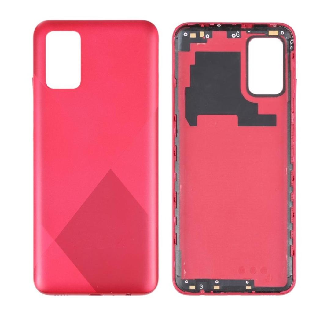 Back Panel Cover for Samsung Galaxy A02s - Red - Maxbhi.com