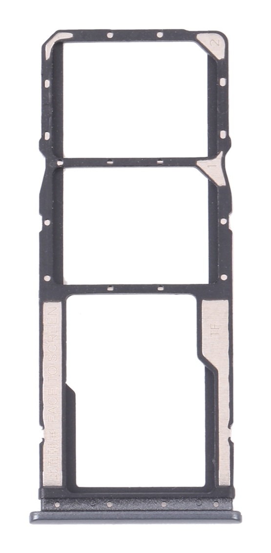 SIM Card Holder Tray for Xiaomi Redmi Note 10 - Black - Maxbhi.com