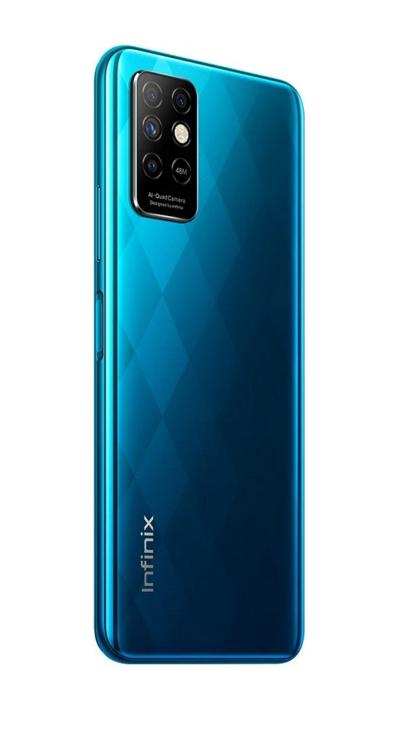 Back Panel Cover for Infinix Note 8i - Blue - Maxbhi.com