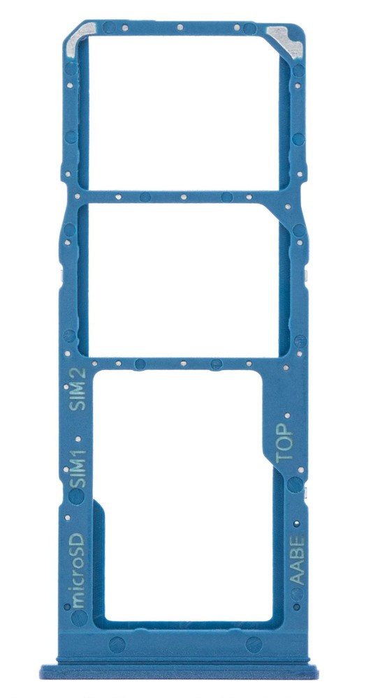 SIM Card Holder Tray for Samsung Galaxy A02 - Blue - Maxbhi.com