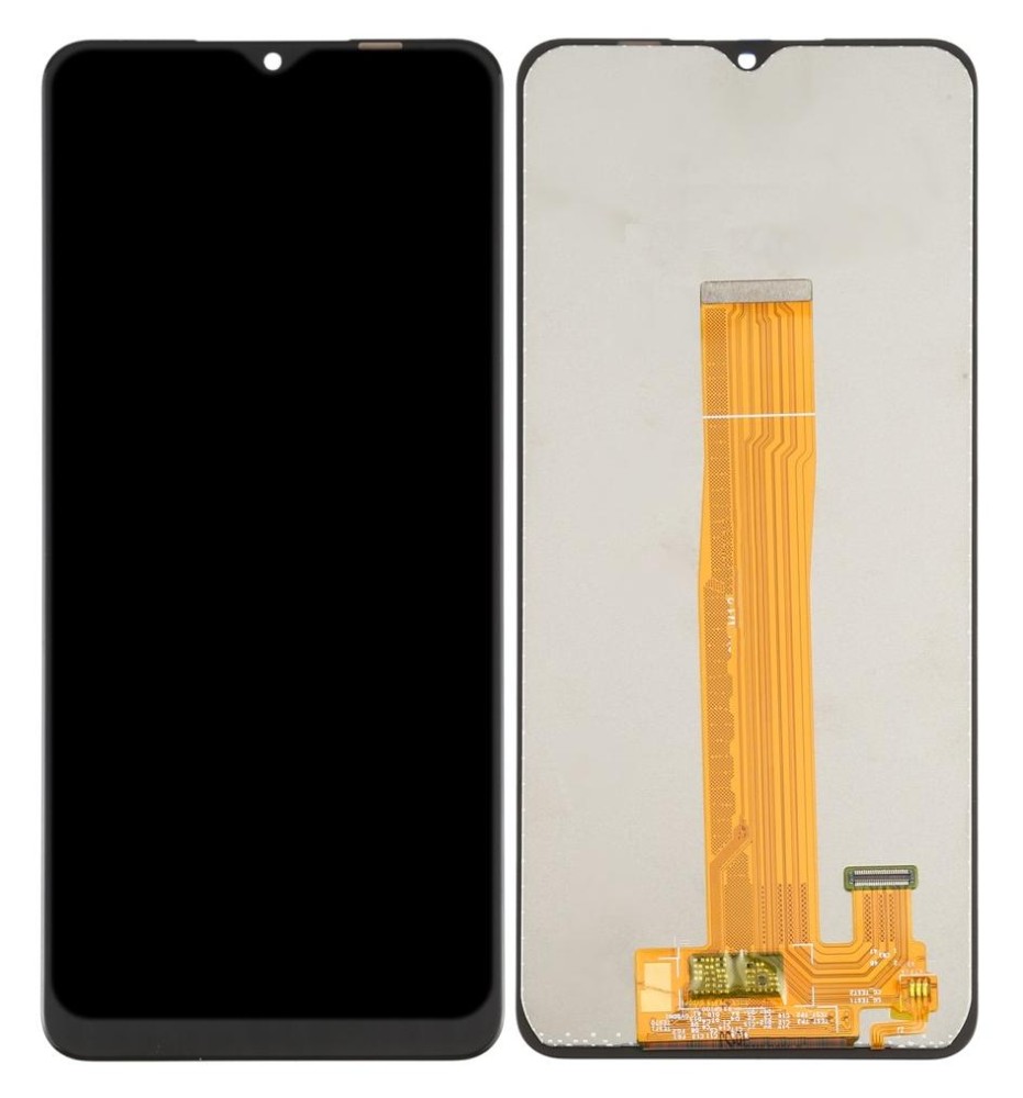 LCD with Touch Screen for Samsung Galaxy A02 - Grey by Maxbhi.com