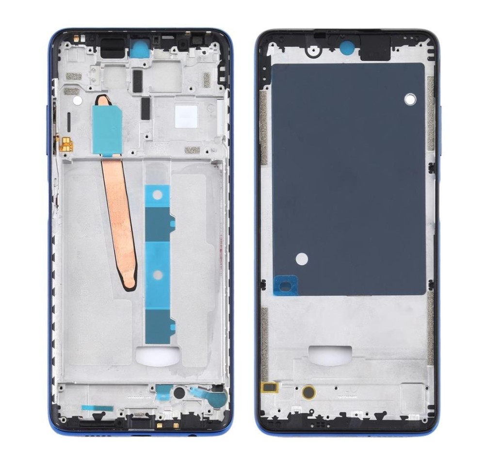 LCD Frame Middle Chassis for Xiaomi Poco X3 Pro - White by Maxbhi.com