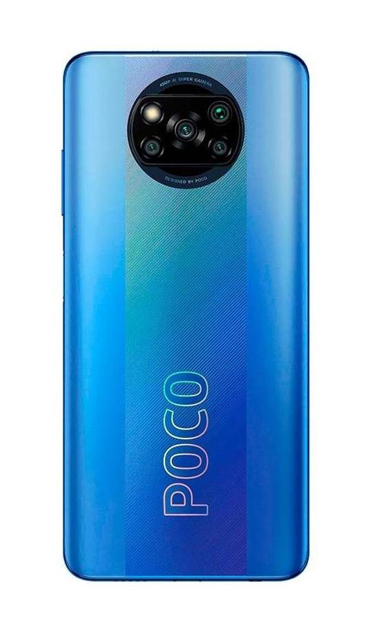 Full Body Housing for Xiaomi Poco X3 Pro - Blue - Maxbhi.com