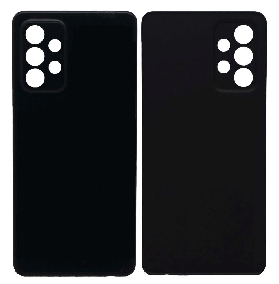 Back Panel Cover for Samsung Galaxy A52 - Black - Maxbhi.com