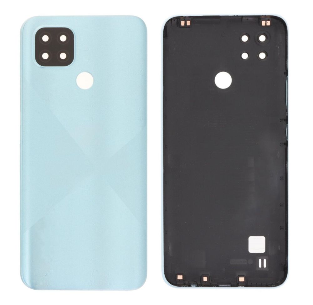 Back Panel Cover for Realme C21 - White - Maxbhi.com