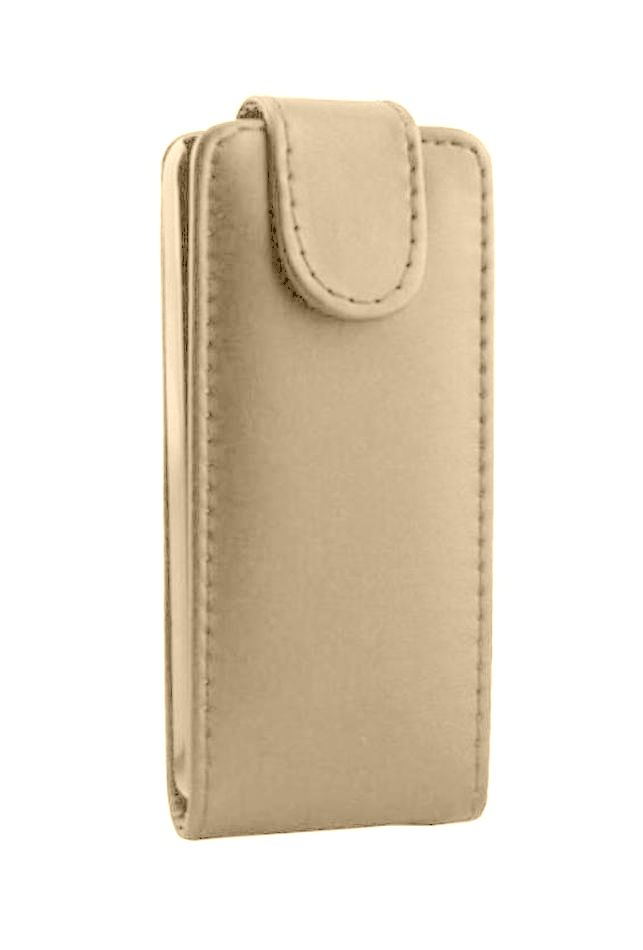 Flip Cover for Nokia 8000 4G - Gold by Maxbhi.com