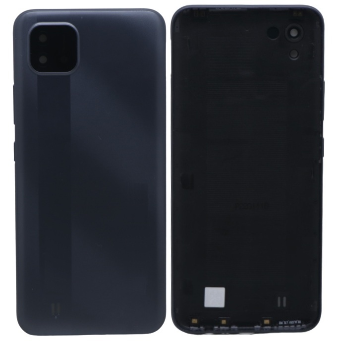 Back Panel Cover for Realme C20 - Black - Maxbhi.com
