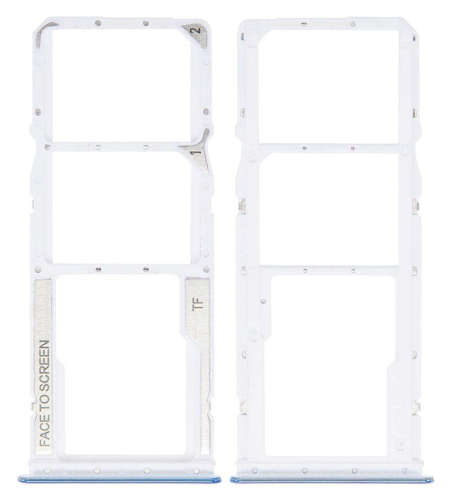 SIM Card Holder Tray for Xiaomi Redmi Note 10S - Blue - Maxbhi.com